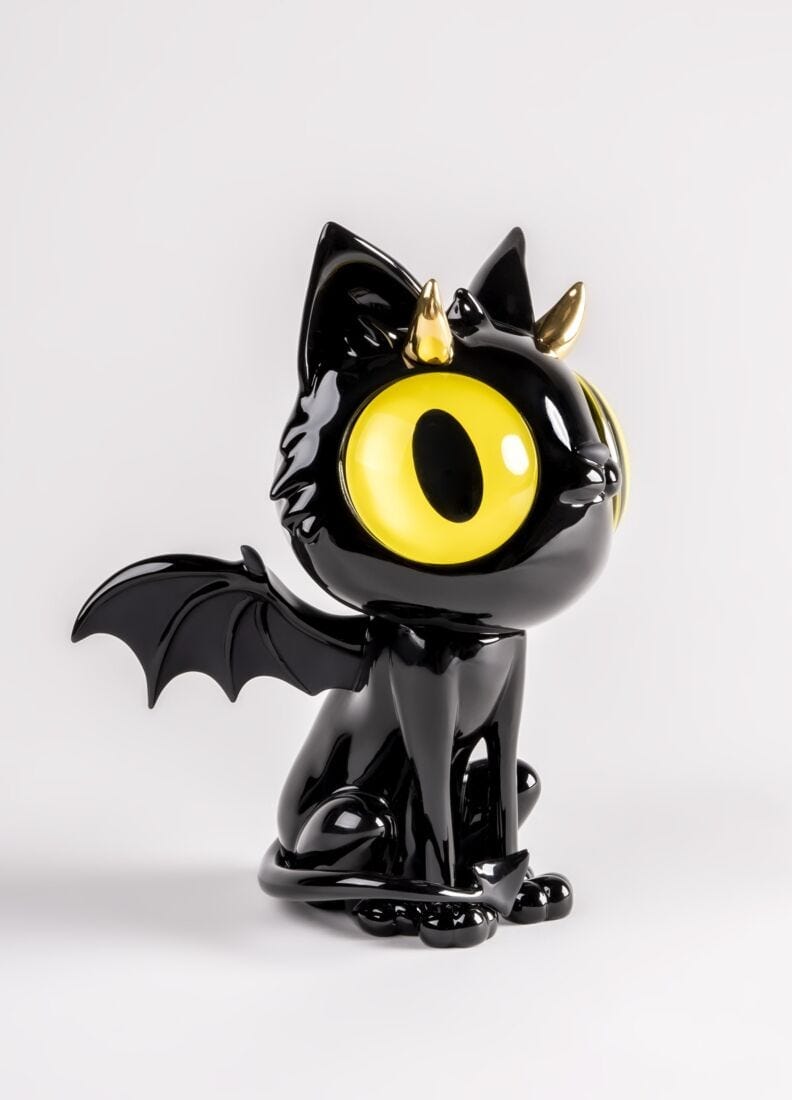 Little Devil Cat Sculpture Limited Edition